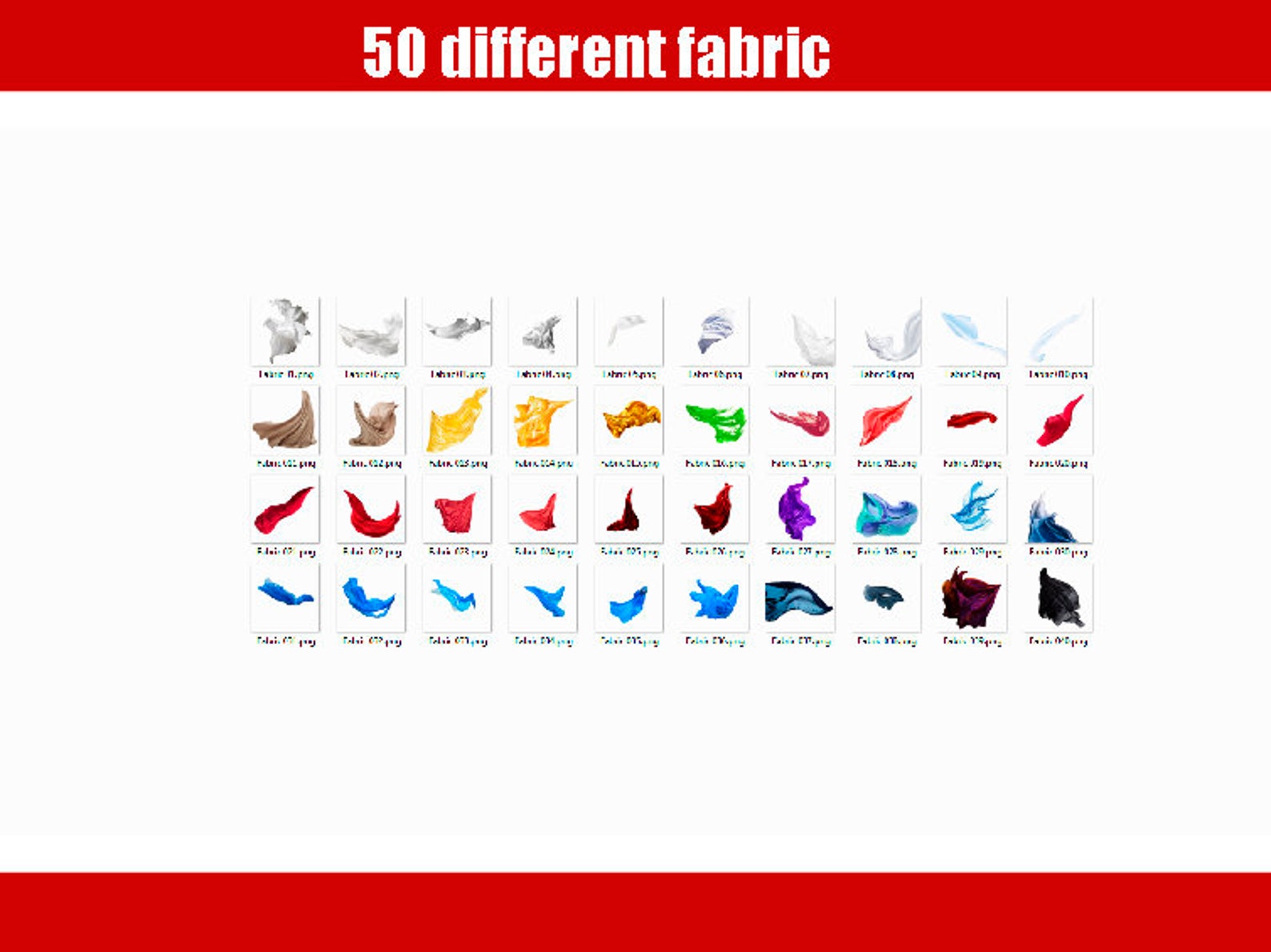 50 Flying Fabric Dress Photo Overlays, Photoshop Overlay, Flowing Cloth ...