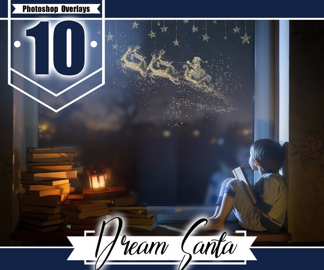 Flying Santa Overlay, Christmas New Year Overlays, Magical Effects ...