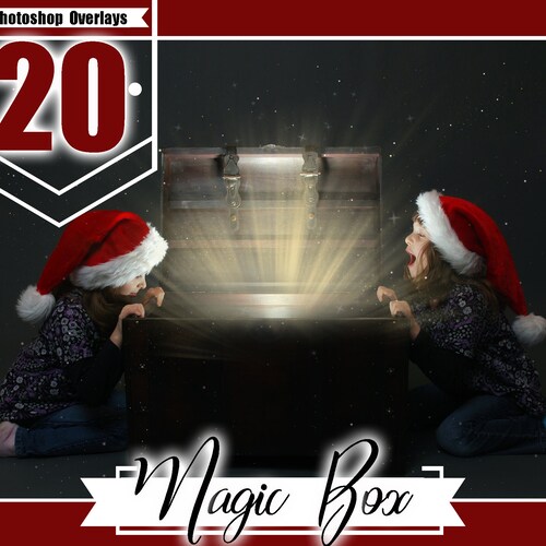 15 Magic Shine Book Overlays Photoshop Overlays Christmas - Etsy