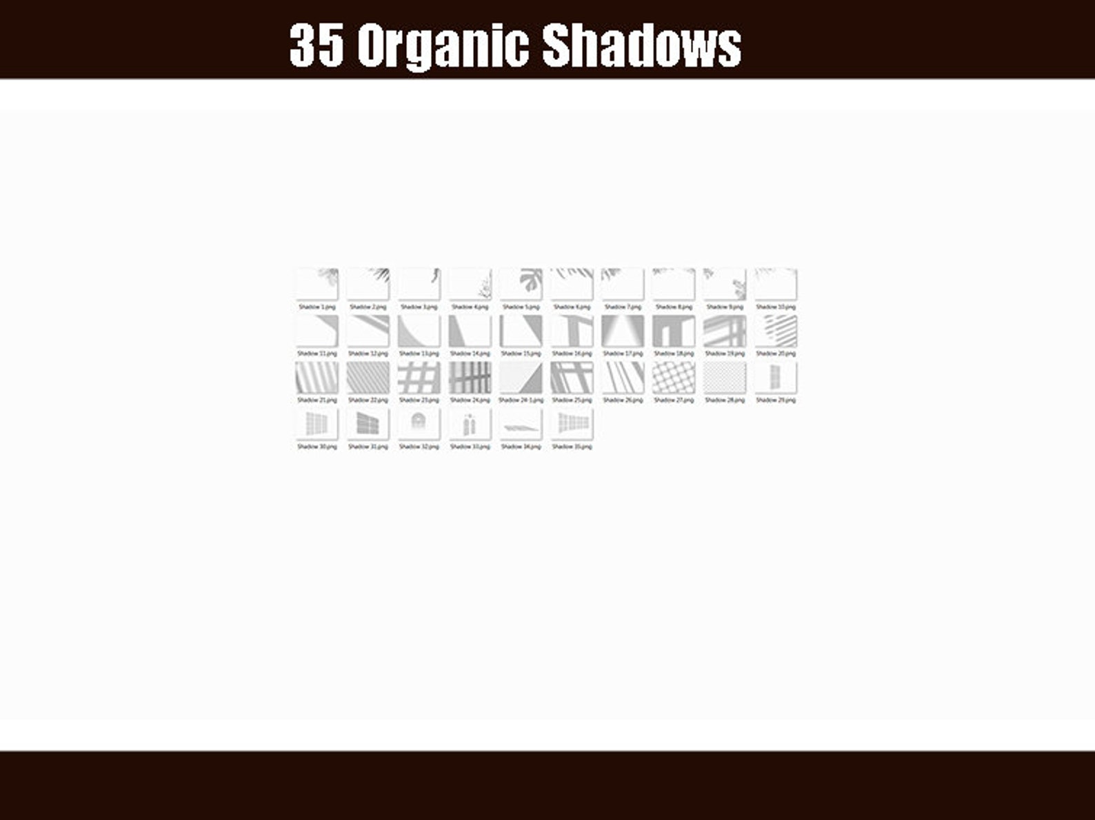 35 Real Shadow Overlays Photoshop Overlays Photo Overlay | Etsy