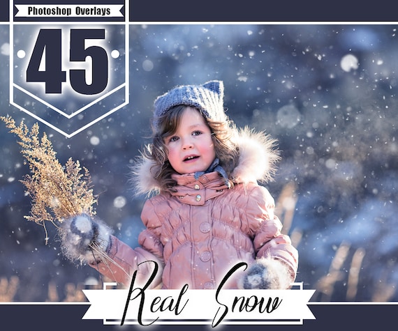 45 real snow overlays snow textures snow effects fairy | Etsy