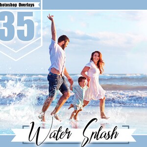 35 Splash Water Photo Overlays, Photo Editing, Photo Overlay, Photoshop ...