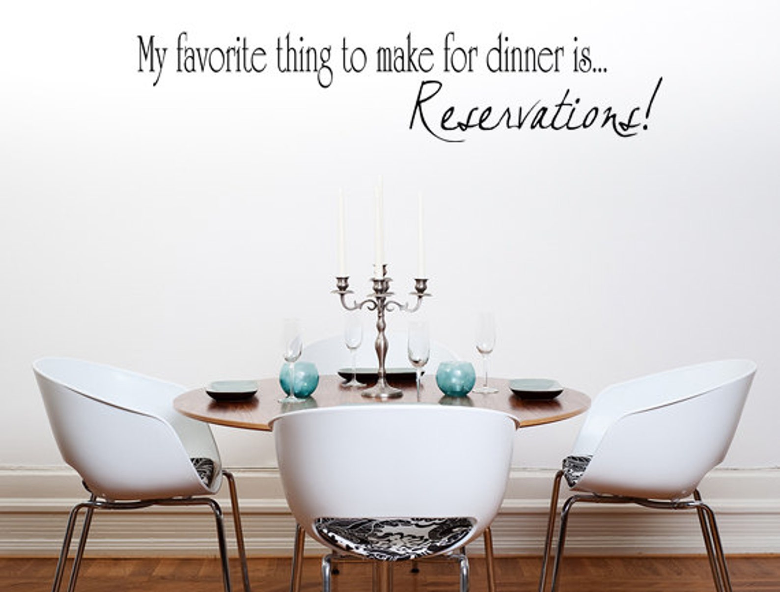 My Favorite Thing To Make For Dinner Decal Wall Decal Custom | Etsy