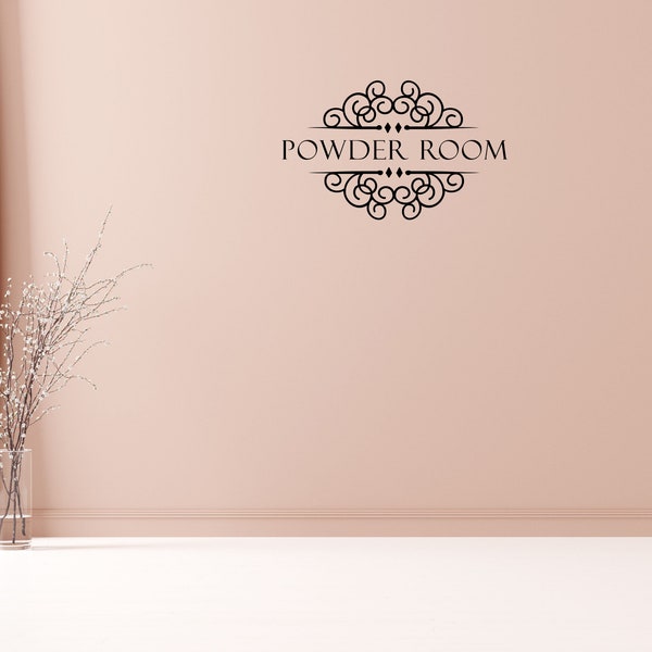 Vanity Mirror Decal - Etsy