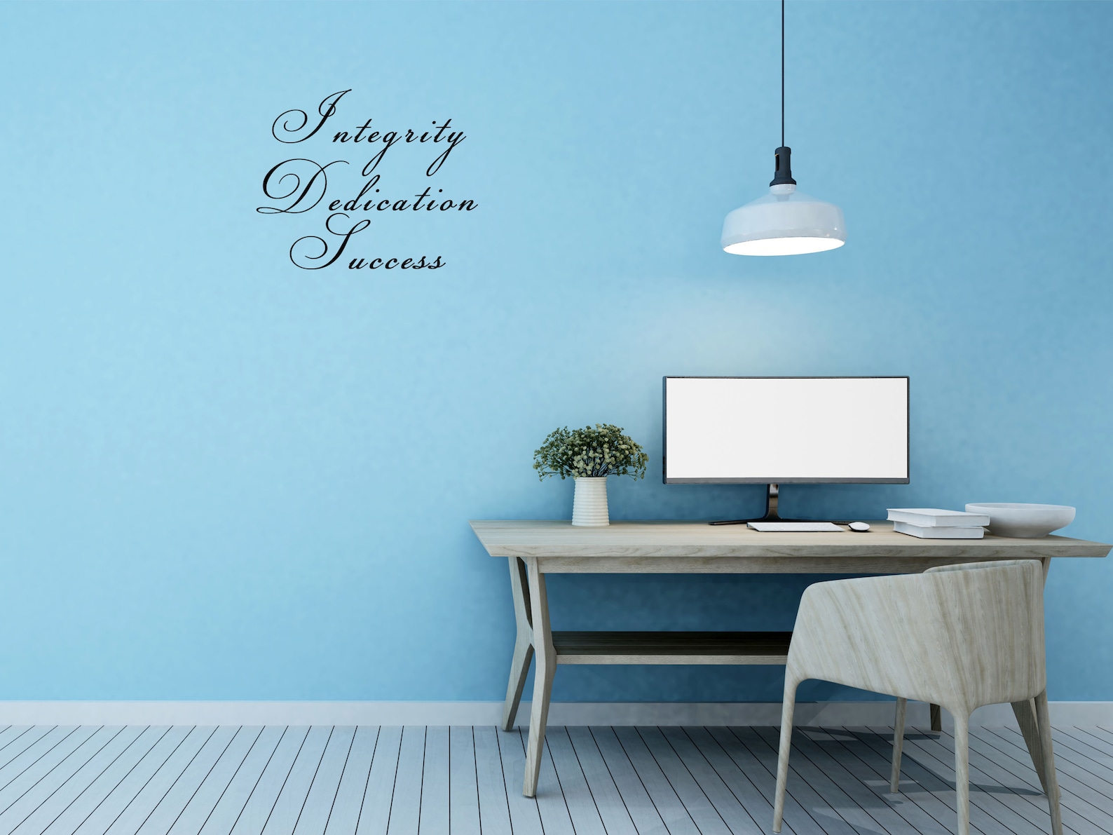 Integrity Dedication Success Vinyl Wall Decal - Murals for Business ...
