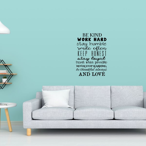 Inspirational Wall Decal - Etsy