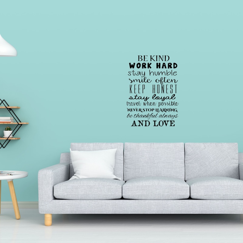 Work Quotes Wall Decal - Etsy