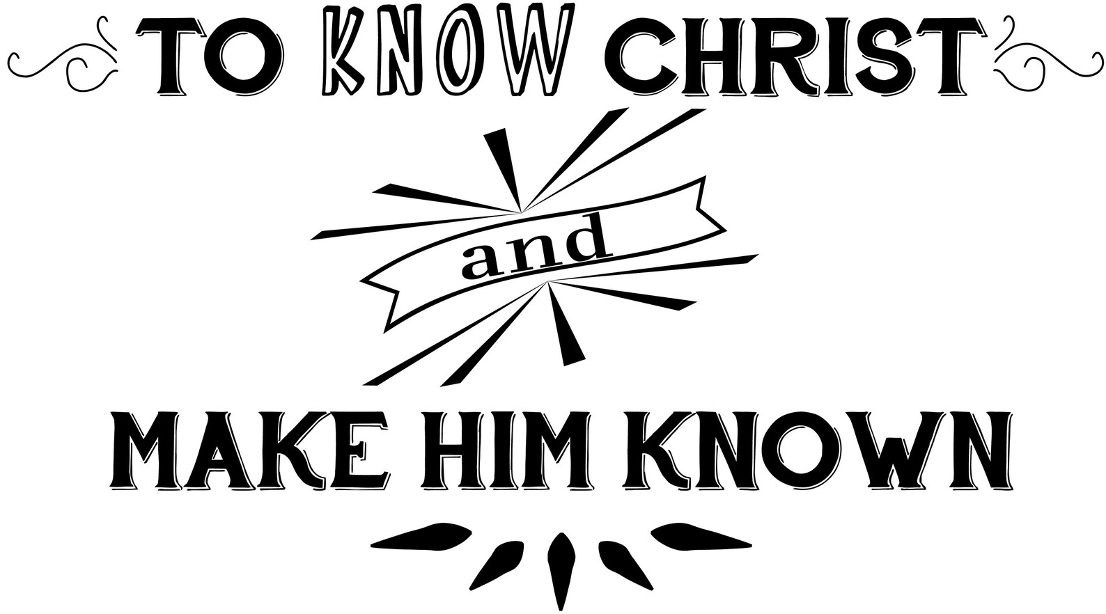 To Know Christ Decal Know Christ Vinyl Decal Religious | Etsy