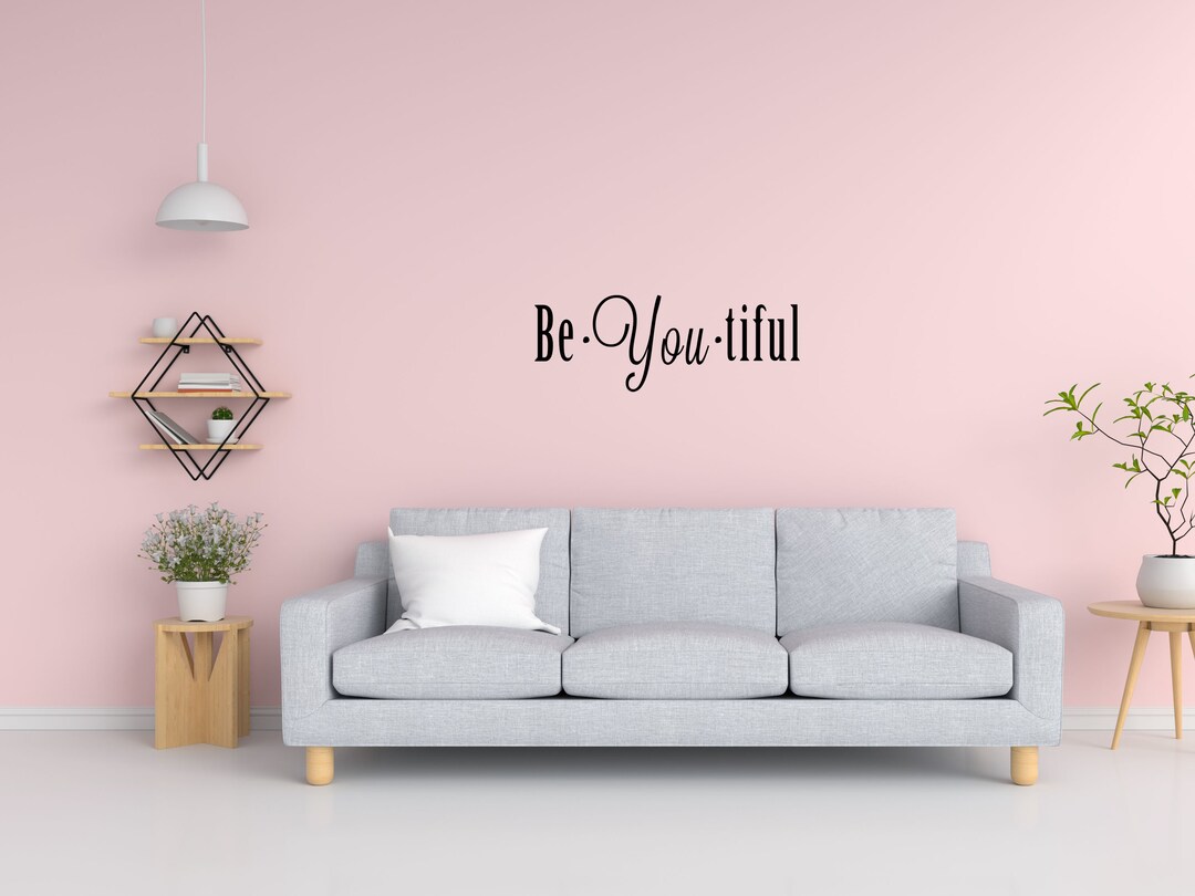Beyoutiful Vinyl Wall Decal Inspirational Wall Decal Inspirational ...