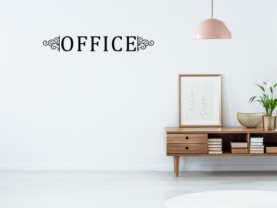 Office Vinyl Wall Decal Murals Business Decals Office Vinyl | Etsy