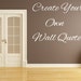 Custom Wall Decal Quote Create Your Own Wall Decal Personalized Decal ...