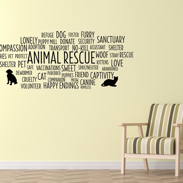 Animal Shelter Decal - Etsy