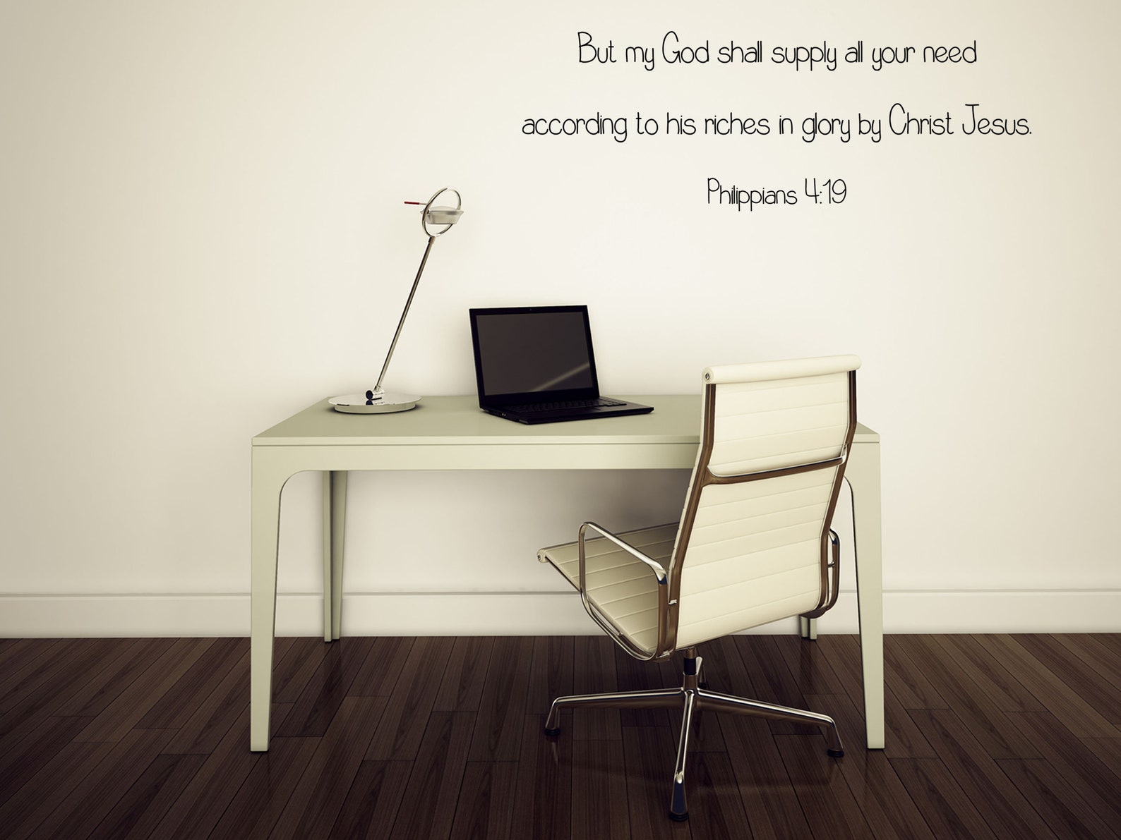 Philippians 4:19 Bible Verse Wall Decal Christian Wall Art - Etsy