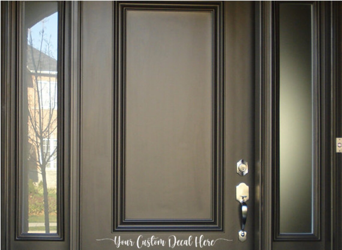 Custom Door Decal: Design Your Own Vinyl Door Sign - Etsy