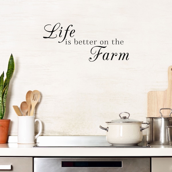 Farm Wall Decal - Etsy