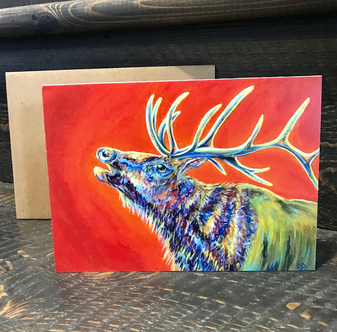 3-greeting Cards W/ Custom Artwork - Etsy