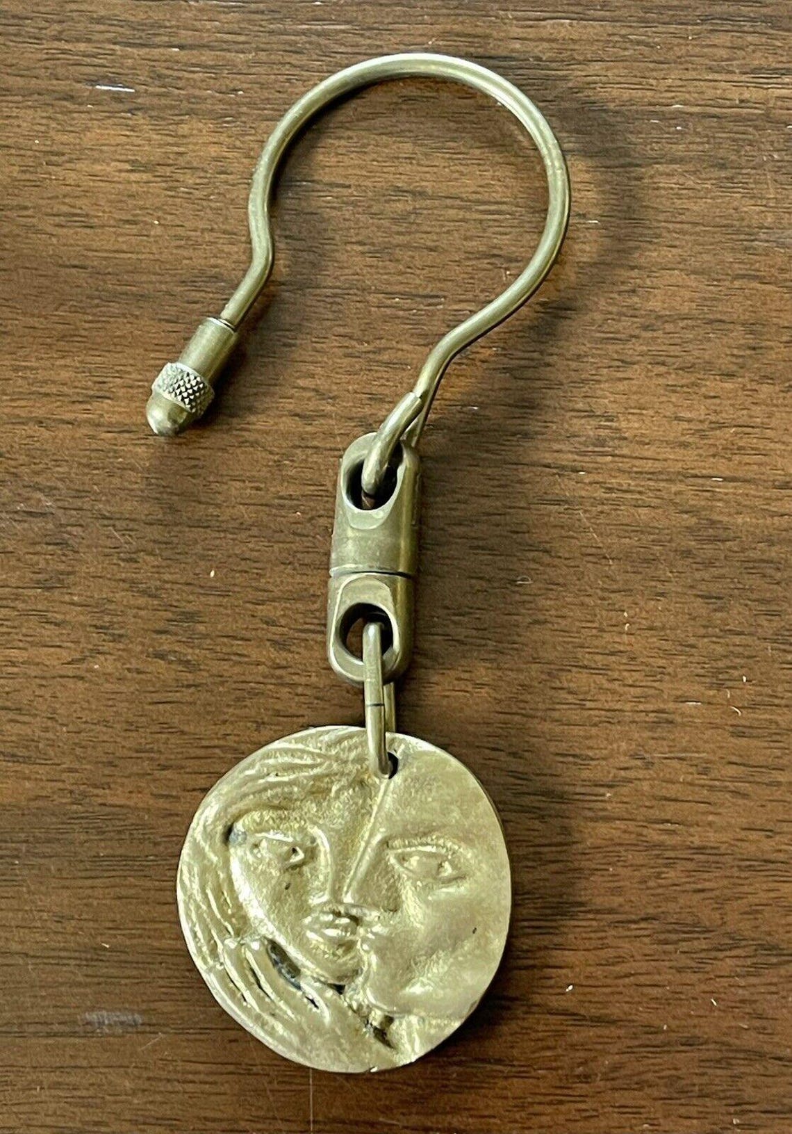 VTG Robert Larin Brutalist Canada FACES Pendant Mid Century MCM ...