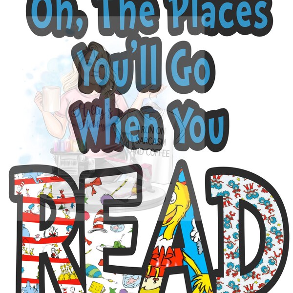 Oh the Places You'll Go Clipart - Etsy