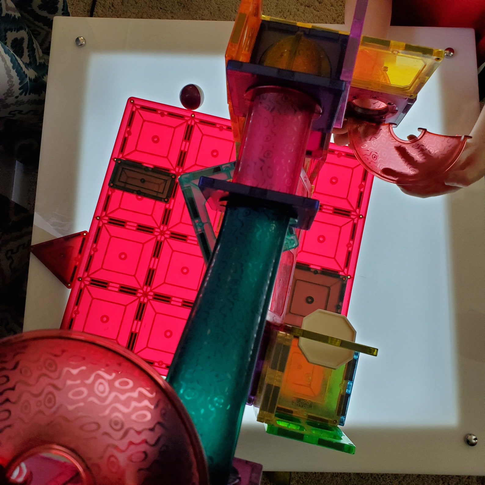 Small Light Table WHITE - Etsy