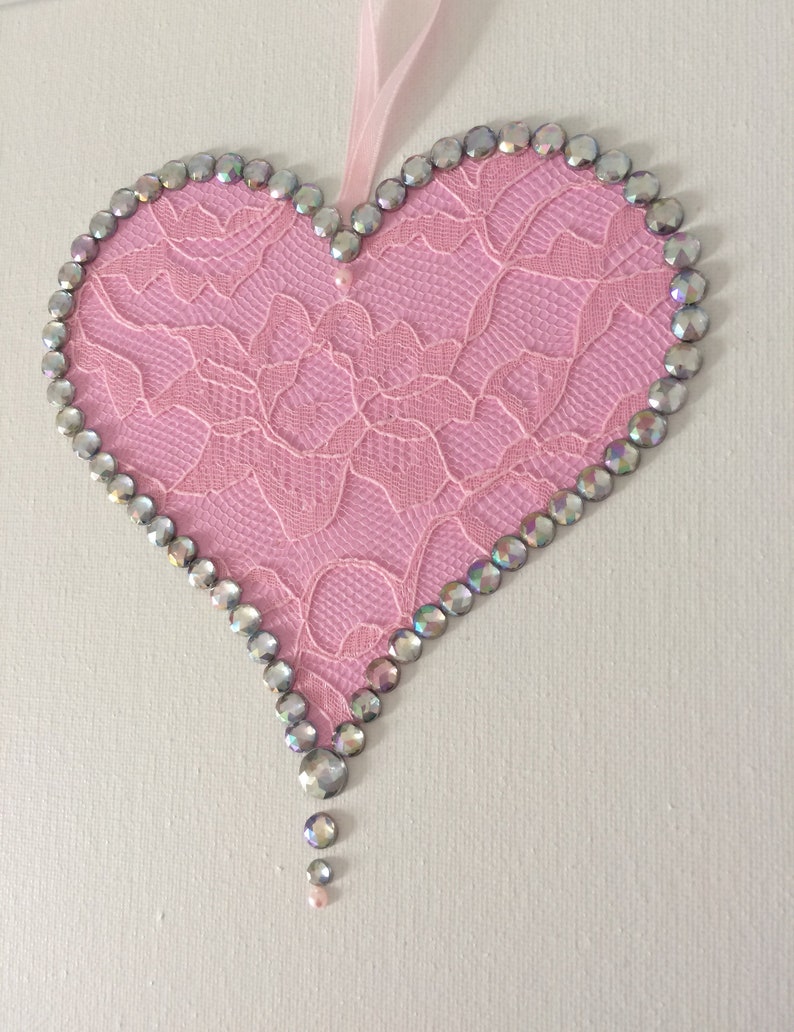 Arte de la pared del corazón. Conjunto de cuatro de 10 x | Etsy