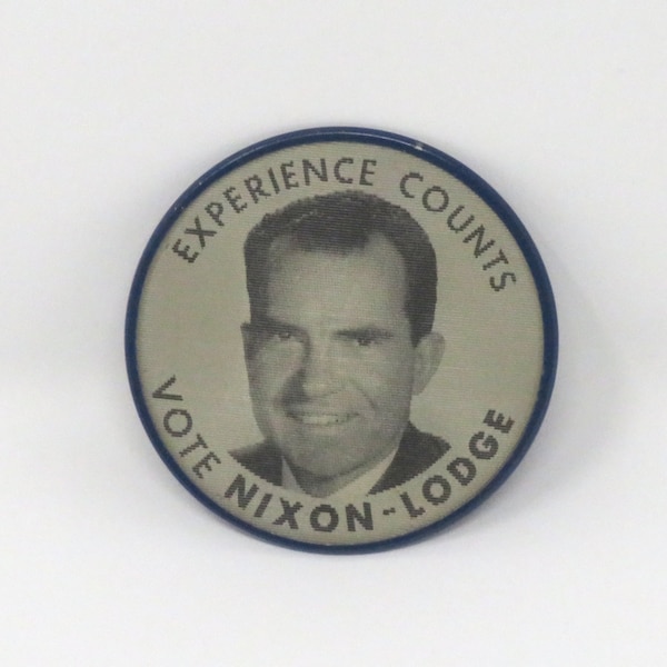 1960s Campaign Badge - Etsy