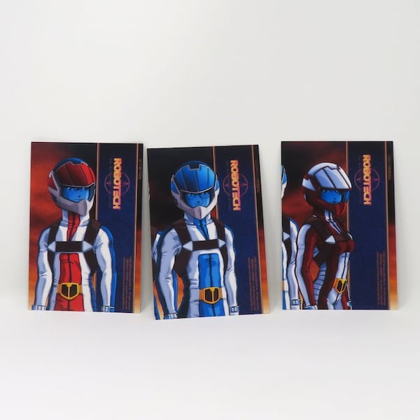 Robotech Cards - Etsy