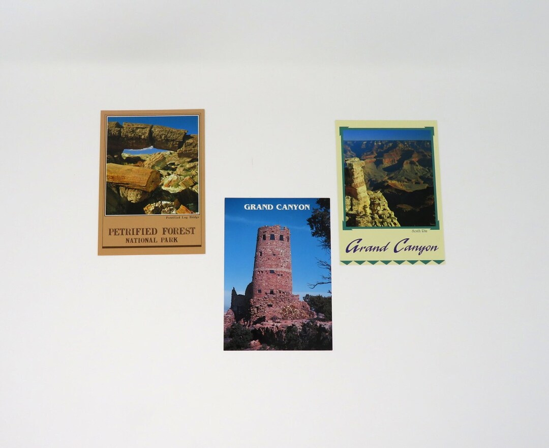 Vintage 1980s and 1990s Postcards - Choose Your Fave - Petrified Forest ...