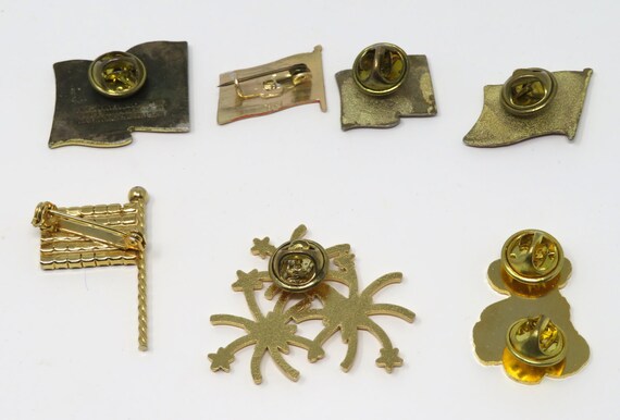 Vintage 1960s to 1990s Assorted Patriotic Pins and Br… - Gem