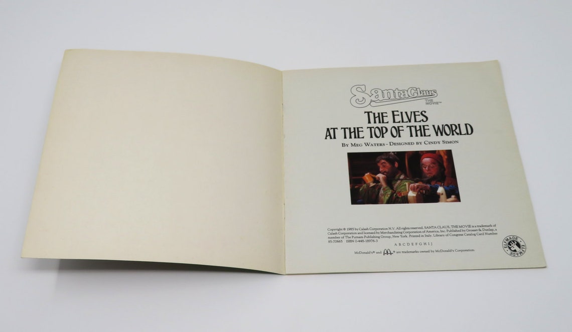 Vintage 1980s Santa Claus the Movie VHS Tape & the Elves at | Etsy