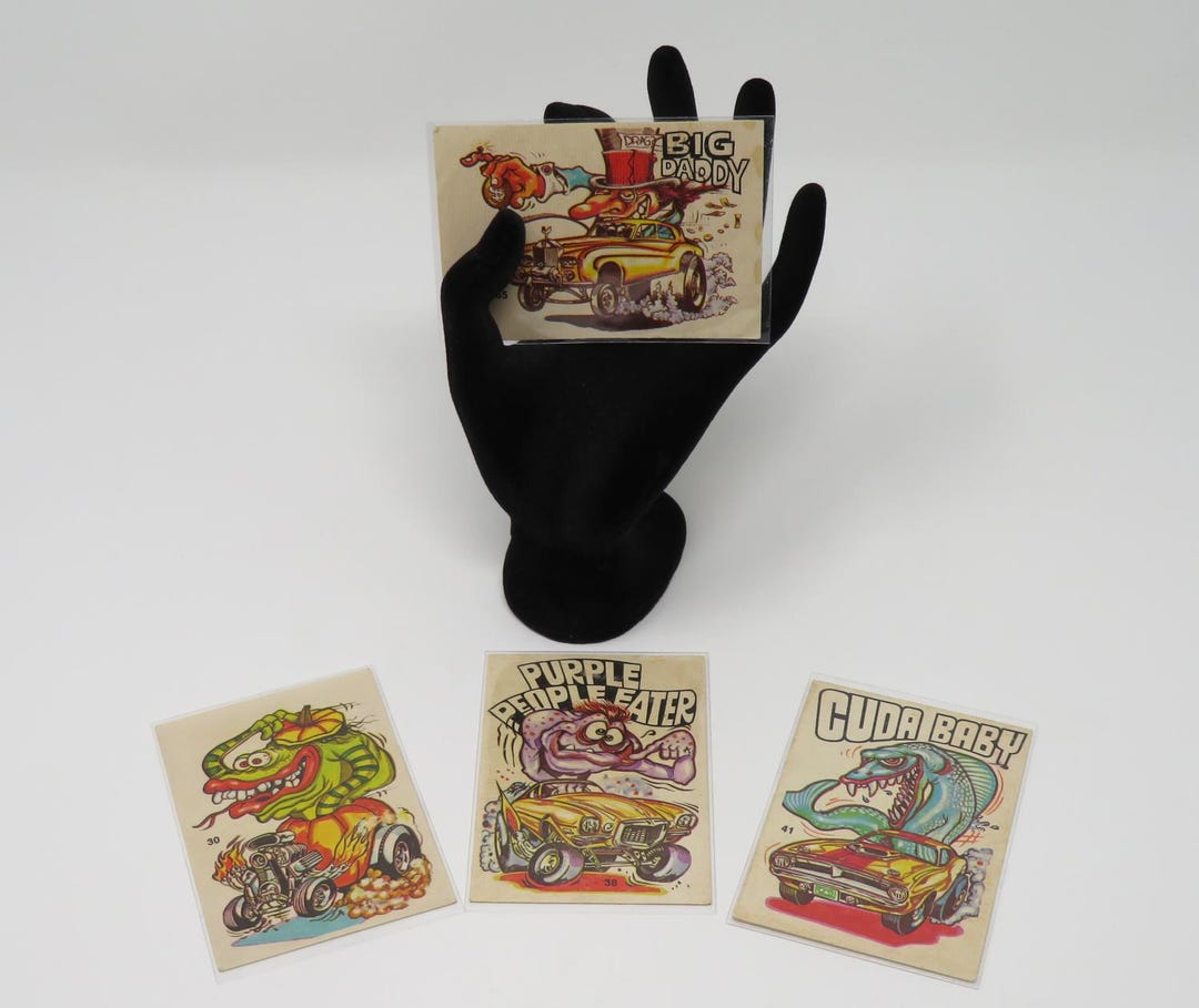 Vintage 1970s Donruss Odd Rods All Stars Stickers | Monster Cars ...