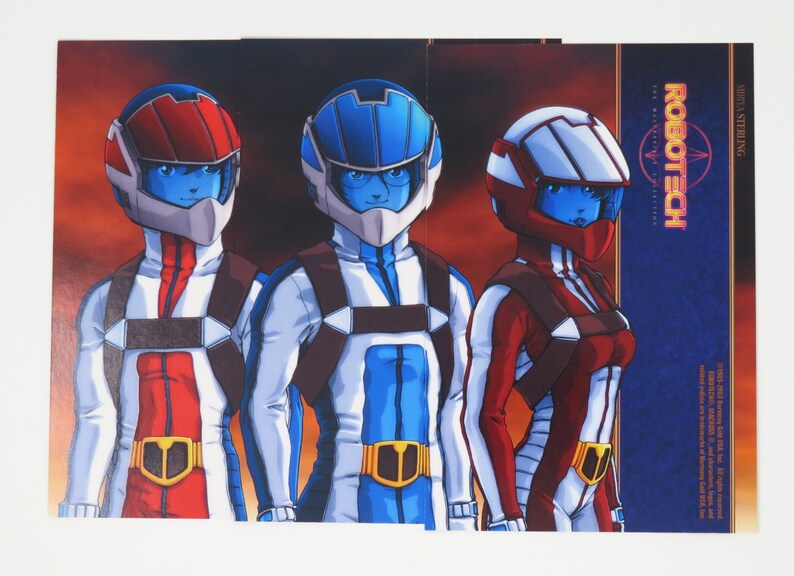 Vintage 2000s Limited Edition Harmony Gold Robotech Macross Pilot Post ...