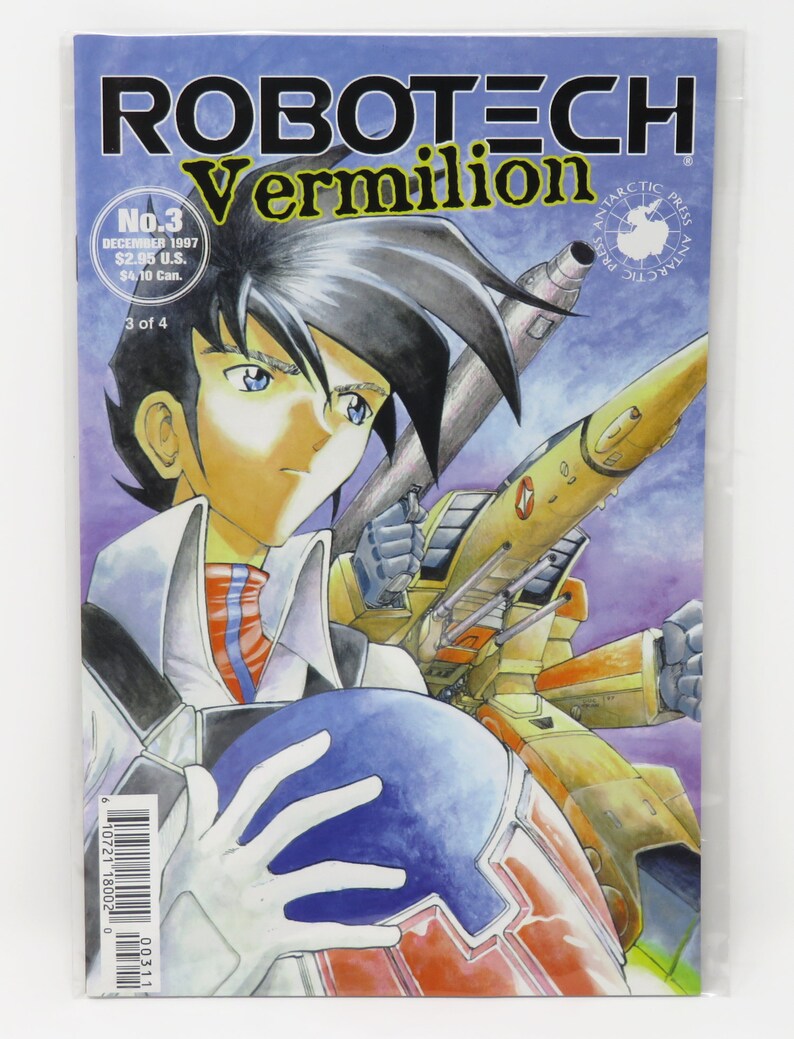 Vintage 1990s Robotech Vermilion Comic Books Manga - Etsy