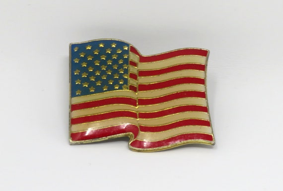 Vintage 1960s to 1990s Assorted Patriotic Pins and Br… - Gem