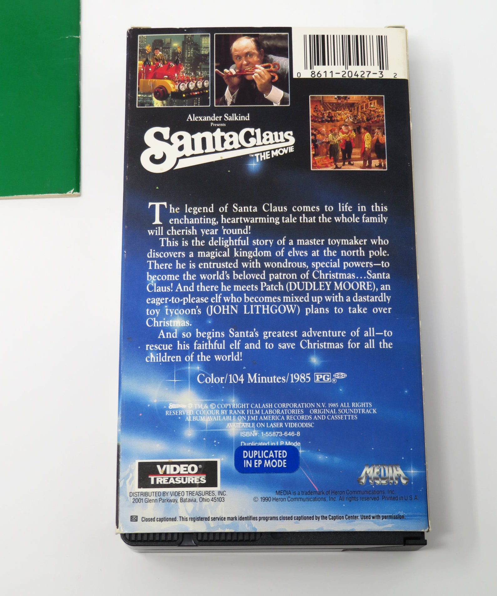 Vintage 1980s Santa Claus the Movie VHS Tape & the Elves at - Etsy