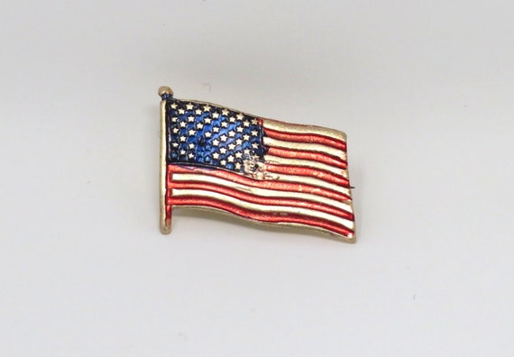 Vintage 1960s to 1990s Assorted Patriotic Pins and Br… - Gem