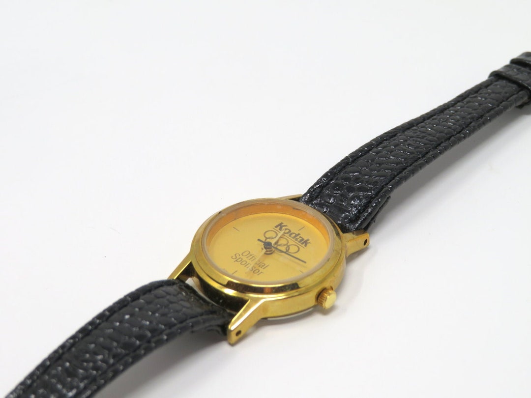 Vintage 1980s to 1990s Womens Kodak Olympics Commemorative Analog Watch ...