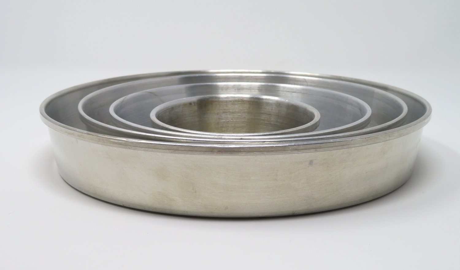 Vintage 1950s Aluminum Layer Cake Pans Round Baking Pans | Etsy