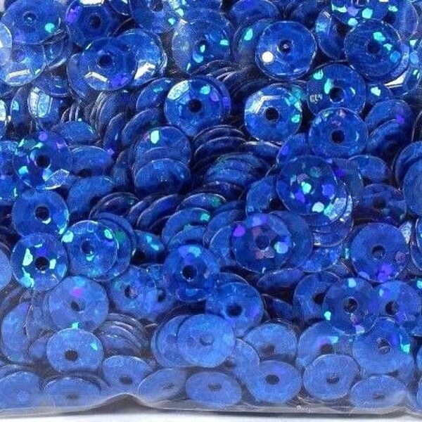 Blue Sequin - Etsy