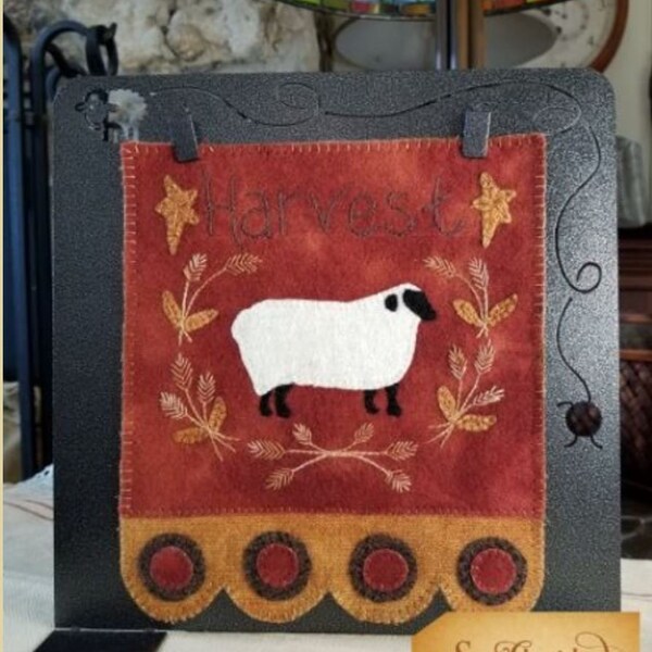 Fall Wool Applique Kits - Etsy