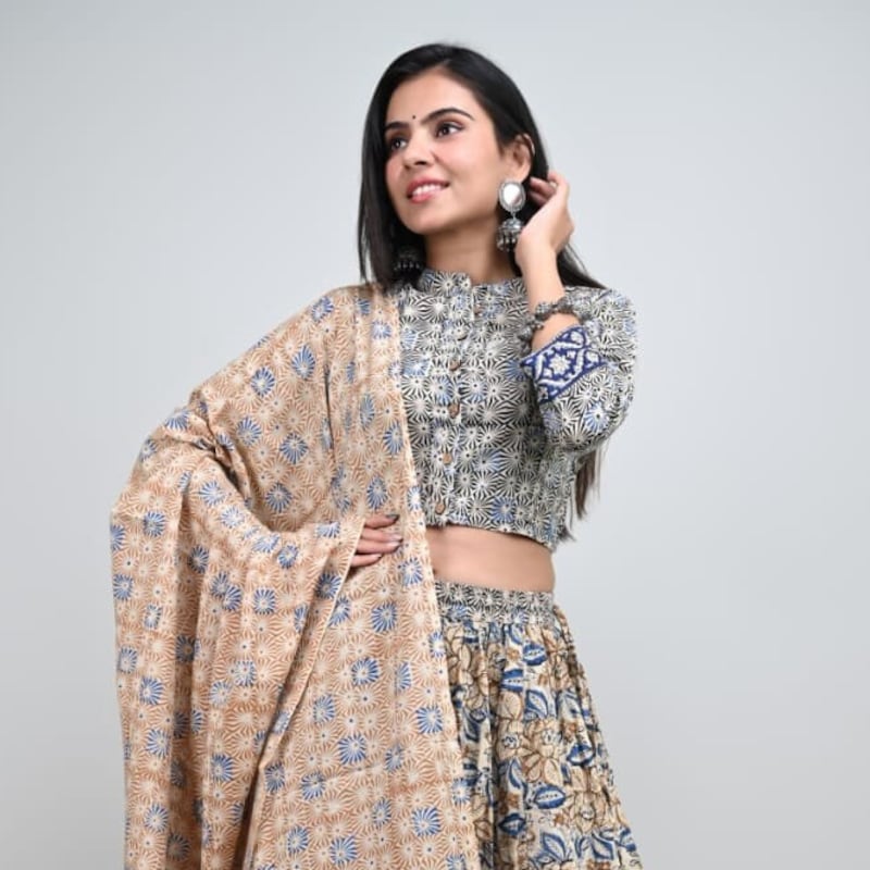 Buy Traditional Langa Voni Online In India - Etsy India