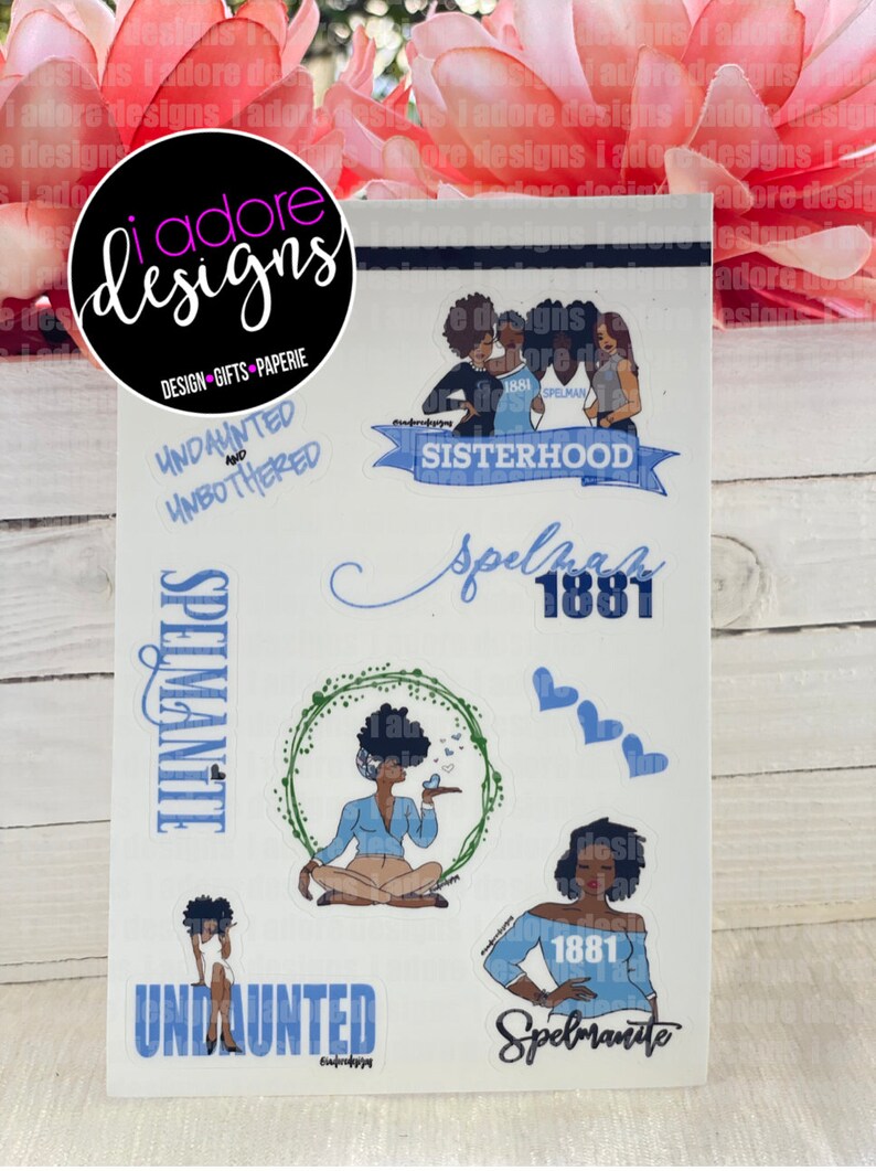 SPELMANITE Planner Stickers - Etsy