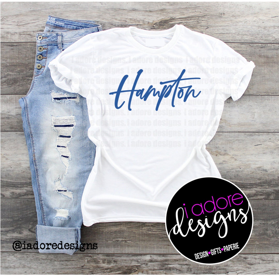 Hampton Signature T-shirt - Etsy