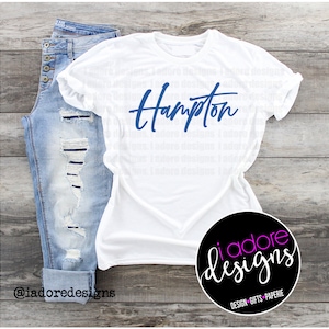 Hampton Signature T-shirt - Etsy
