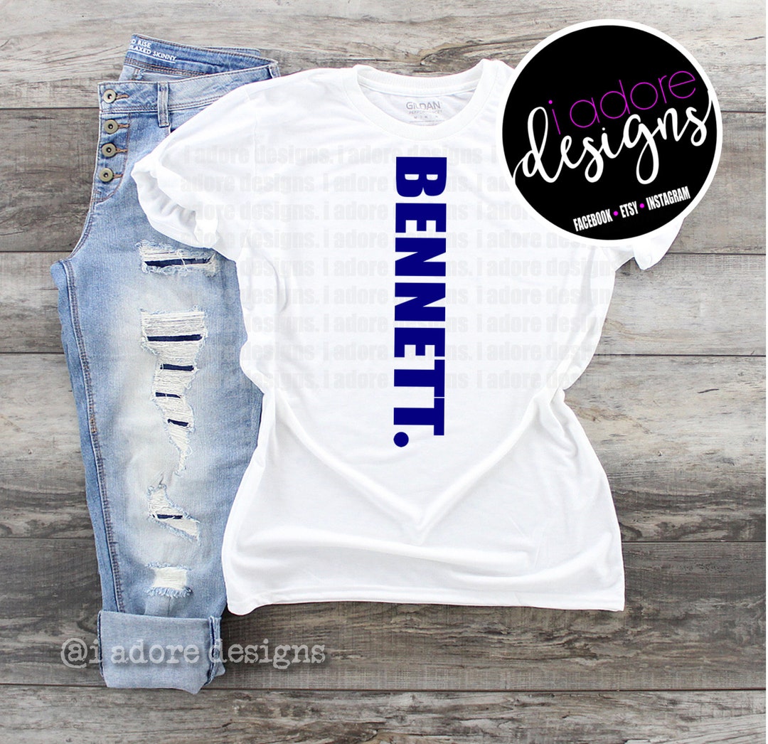 Bennett (period)t-shirt - Etsy