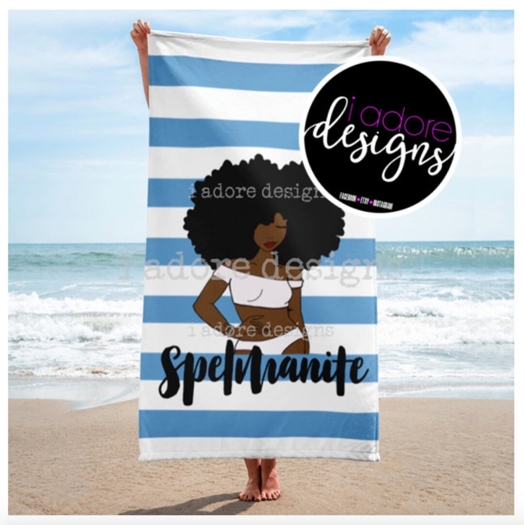Spelmanite Sis Beach Towel - Etsy