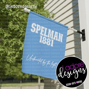 SPELMAN BLOCK UNDAUNTED Garden & House Banner Flag - Etsy