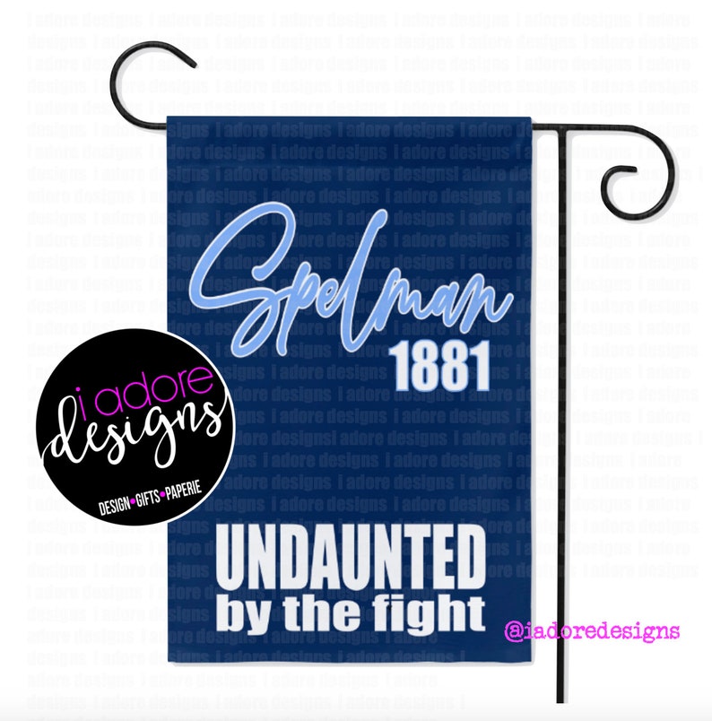 Navy Spelman Yard Flag Garden Flag House Flag - Etsy