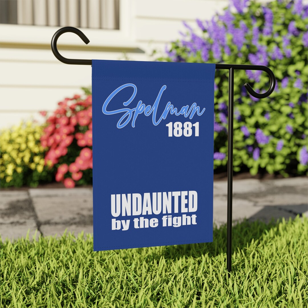 Navy SPELMAN 1881 UNDAUNTED Garden & House Banner - Etsy