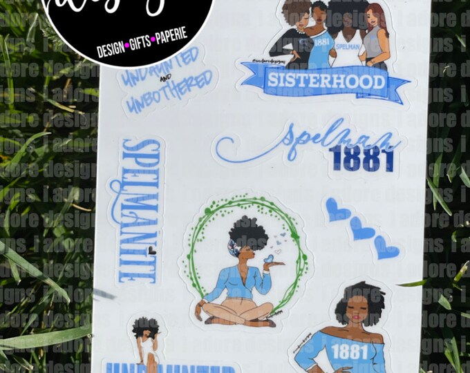 SPELMANITE Planner Stickers - Etsy