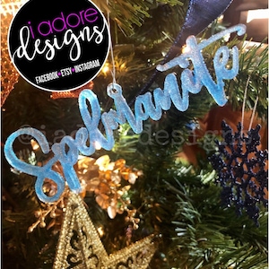 Spelmanite Acrylic Ornament - Etsy